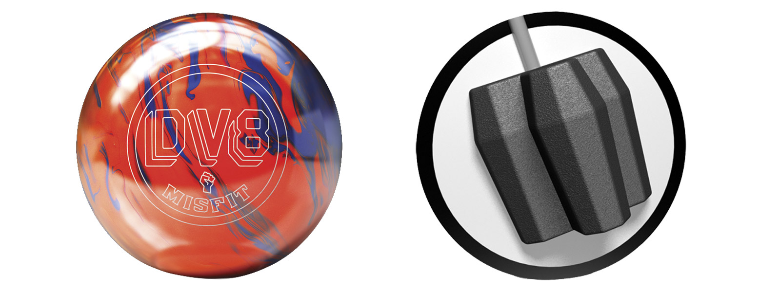 DV8 Misfit Bowling Ball Review - Bowling This Month DV8 Misfit Bowling Ball Review - Bowling This Month