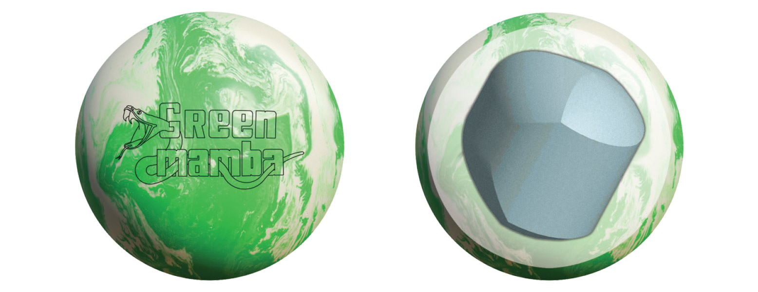 AMF Green Mamba Bowling Ball Review | Bowling This Month