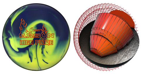 Hammer Arson High Flare Solid Bowling Ball Review | Bowling This Month