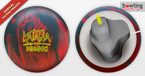 Radical Katana Dragon Bowling Ball Review | Bowling This Month