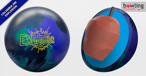 Columbia 300 Explosion Bowling Ball Review | Bowling This Month