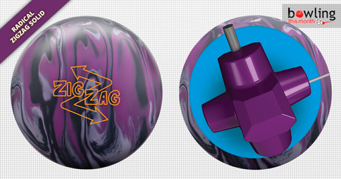 Radical ZigZag Solid Bowling Ball Review | Bowling This Month